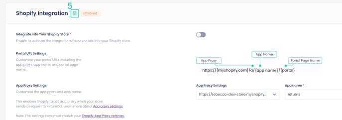Modifying the Return Portal URL